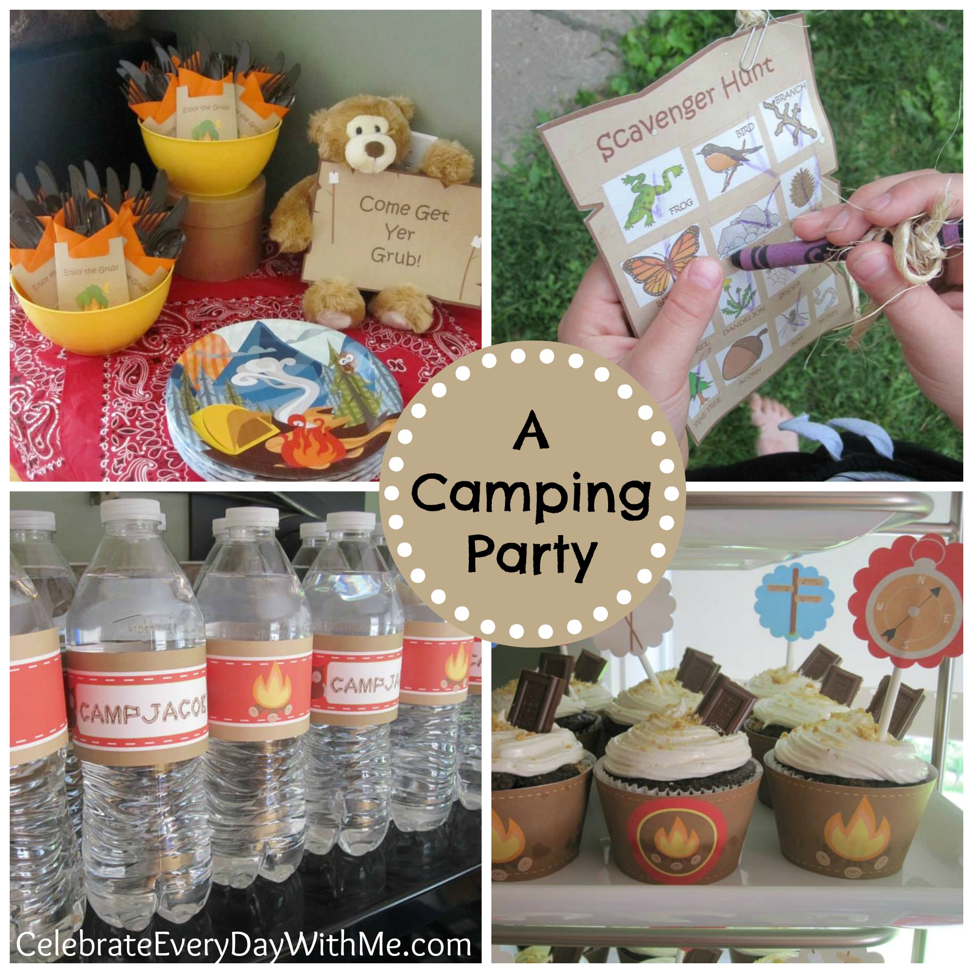 A Camping Party Celebrate Every Day With Me A Camping Party Celebrate Every Day With Me