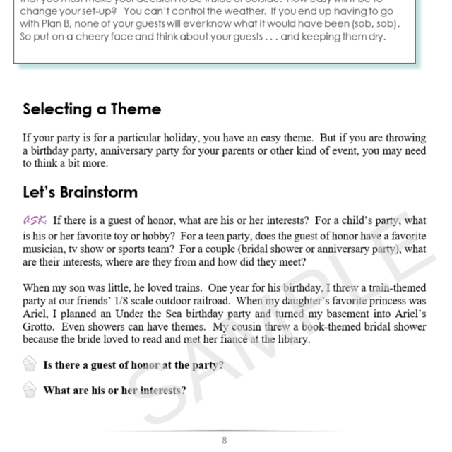 Party Planning - Teen Edition - Celebrate Every Day With Me